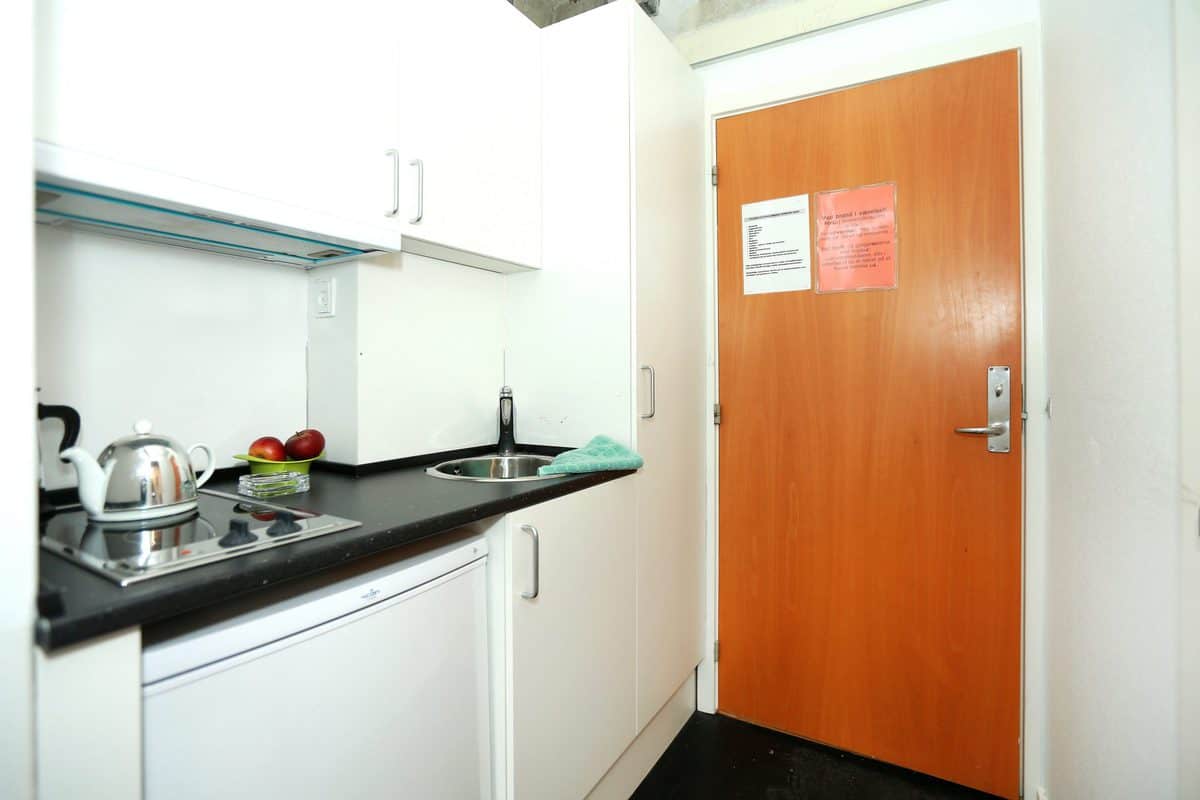 Valby Kollegiet - dormitory apartments with bathroom and kitchen